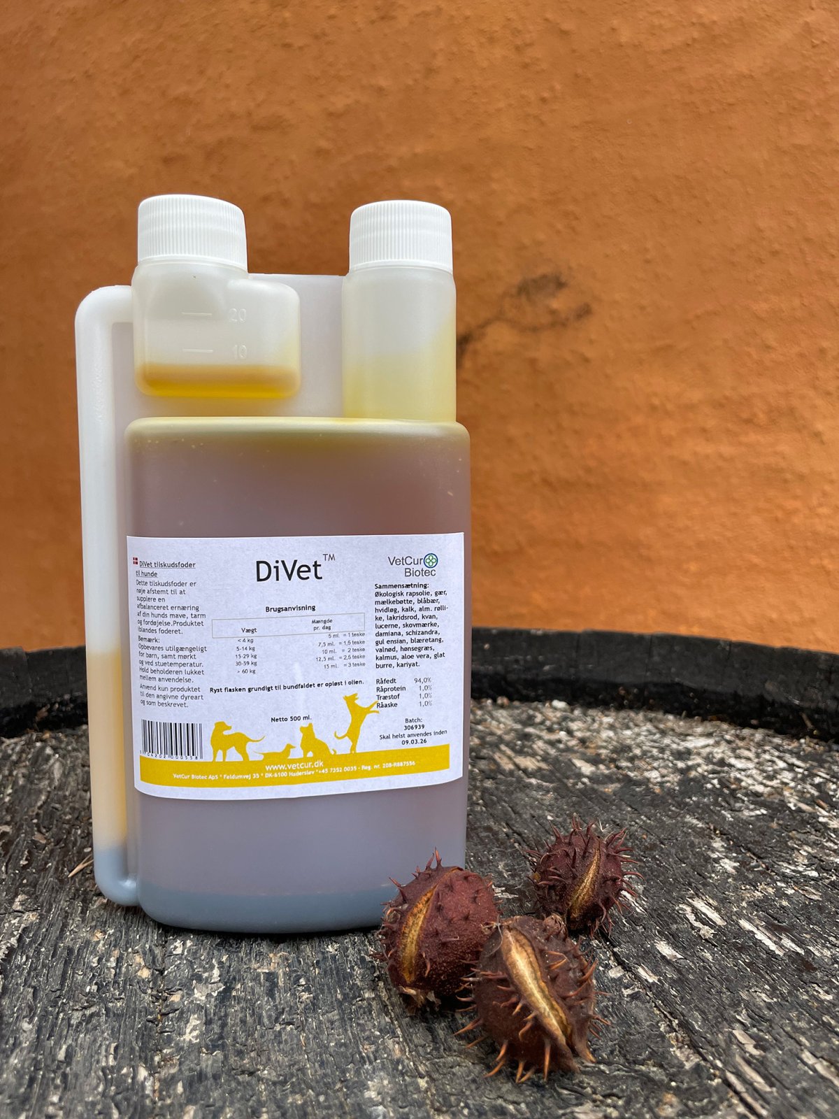 DiVet til hund 500 ml. - VetCur - Kastanjegaarden