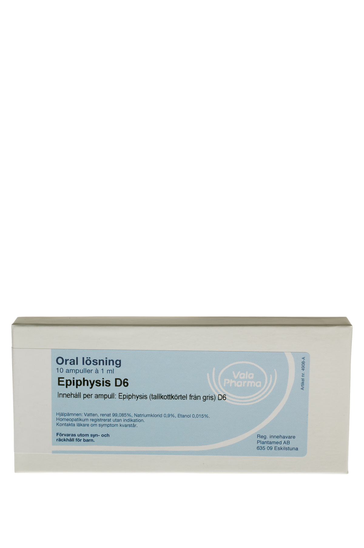 Epiphysis D6, ampul - Allergicas midler - Kastanjegaarden