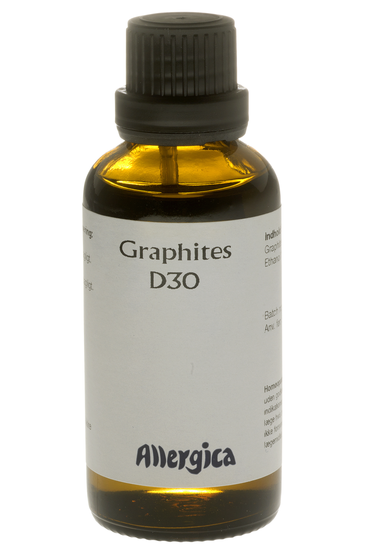 Graphites D30, dråber - Allergicas midler - Kastanjegaarden