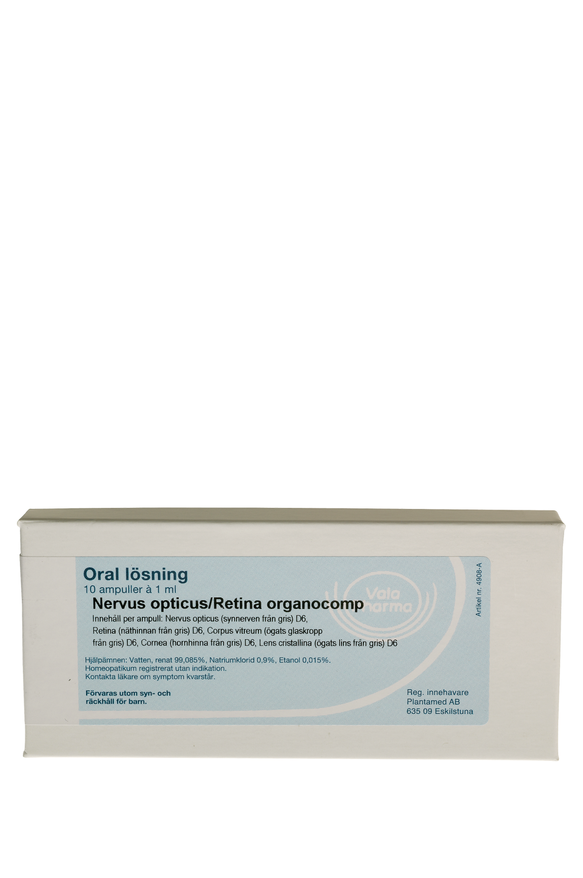 Nervus opticus/Retina Organocomp. - Allergicas midler - Kastanjegaarden