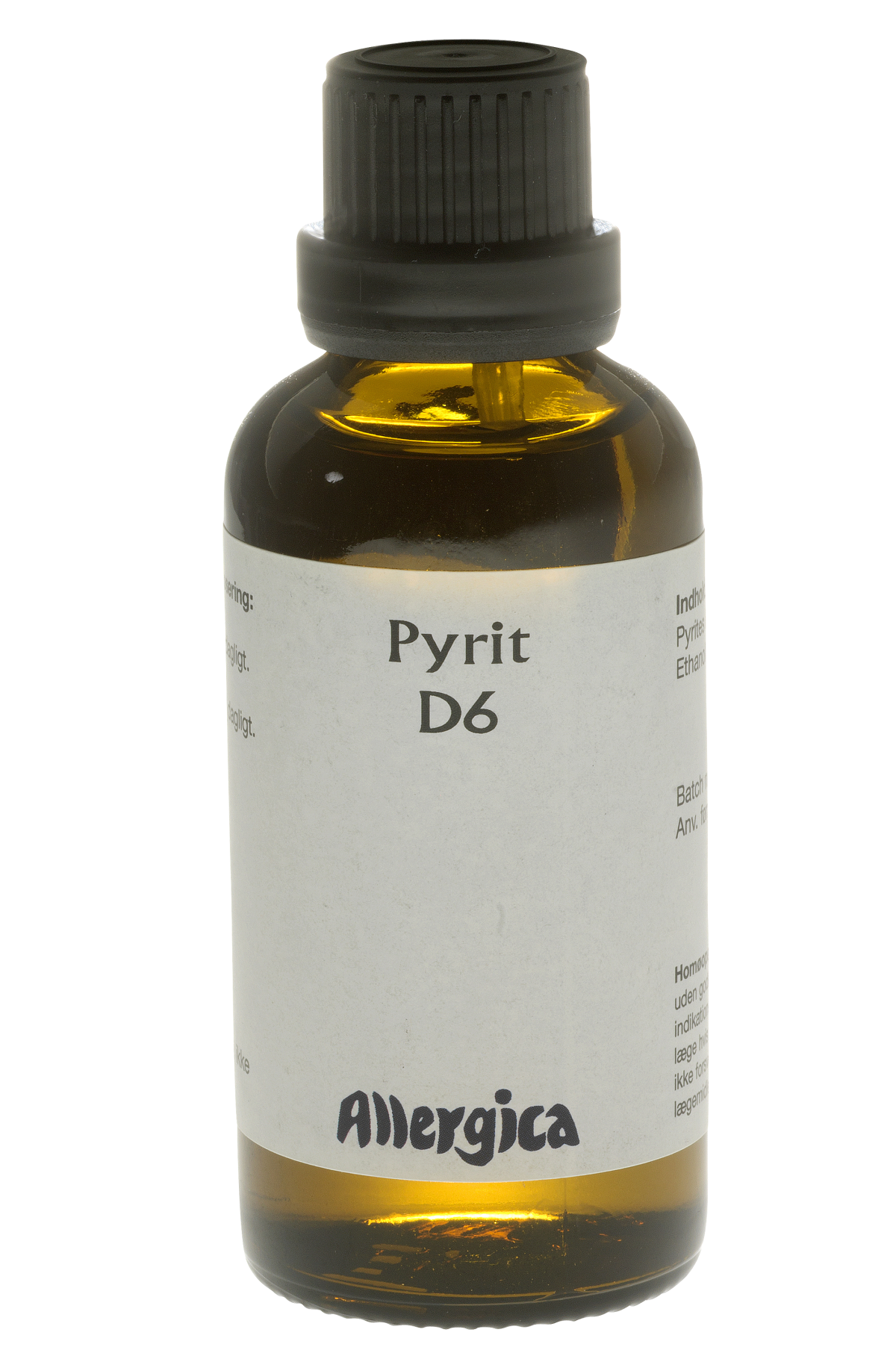 Pyrit D6, dråber - Allergicas midler - Kastanjegaarden