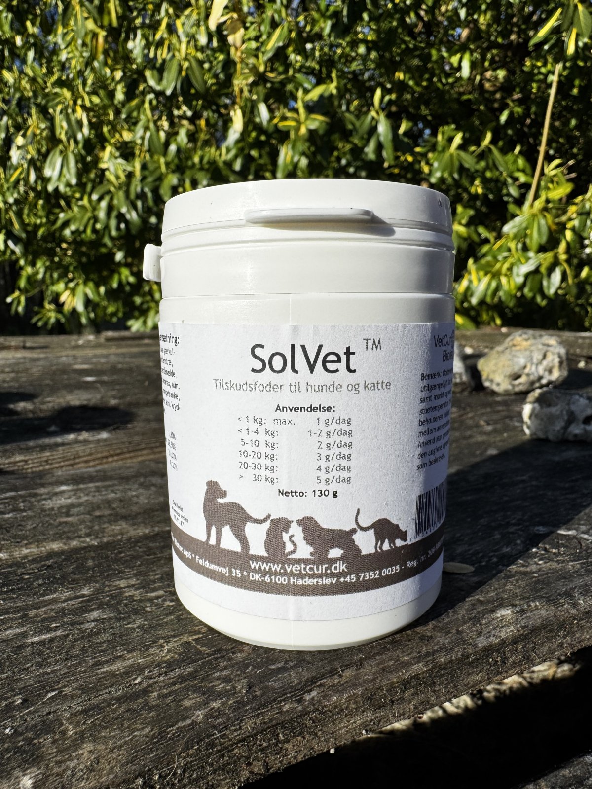 SolVet pulver - Vetcur til kat - Kastanjegaarden
